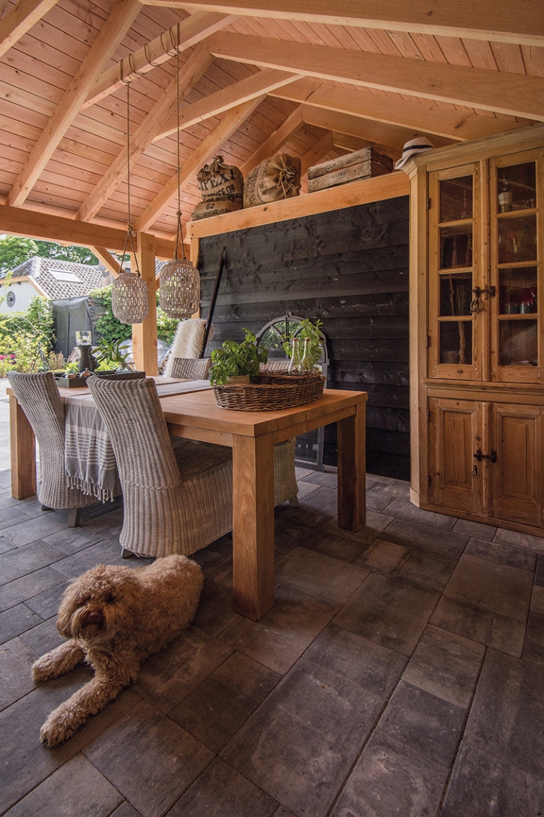 Overkapping- Kapschuur Buurmalsen - houtbouw2024